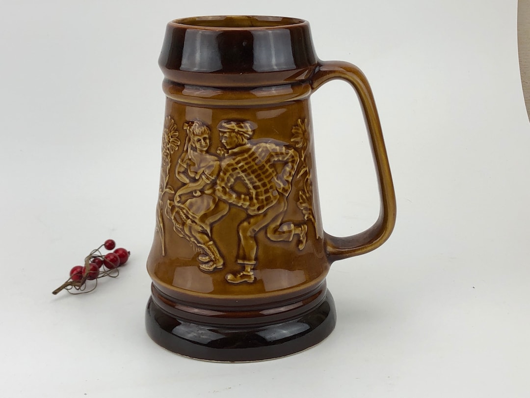 Vintage Ceramic Beer Mug by Fabryka Porcelitu Tulowice , Poland - Etsy