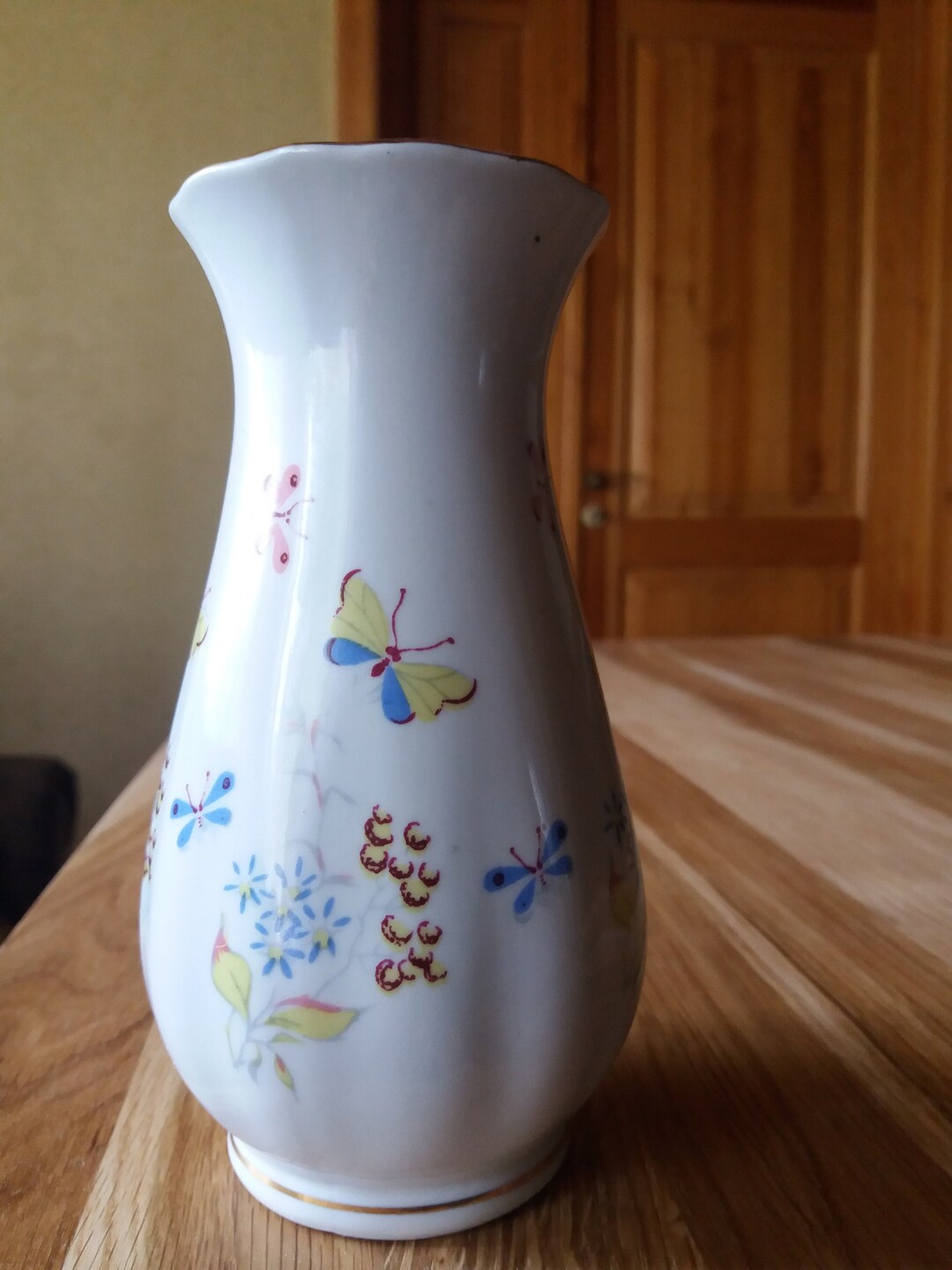 Rare Vintage White Porcelain Vase Made in Riga, Latvia by RPR - Etsy