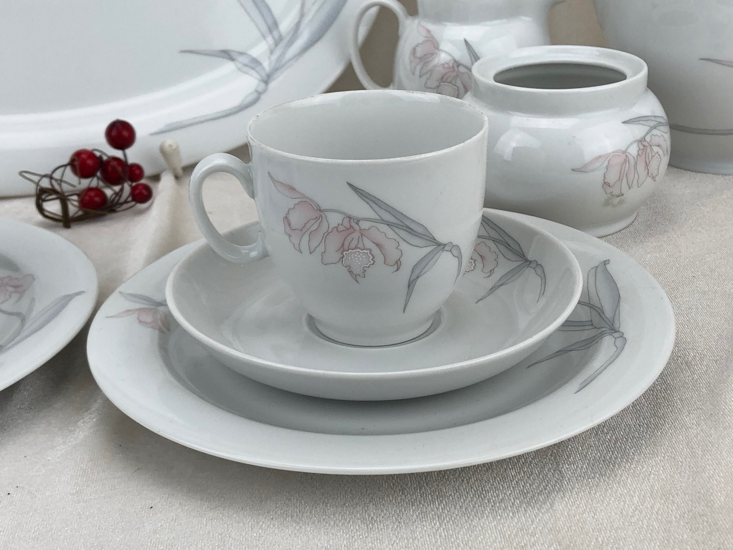 Genuine german vintage tea service set for 2 | Etsy