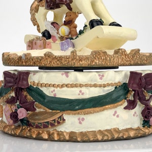 Porcelain Vintage Music Box From Regency Fine Arts - Etsy