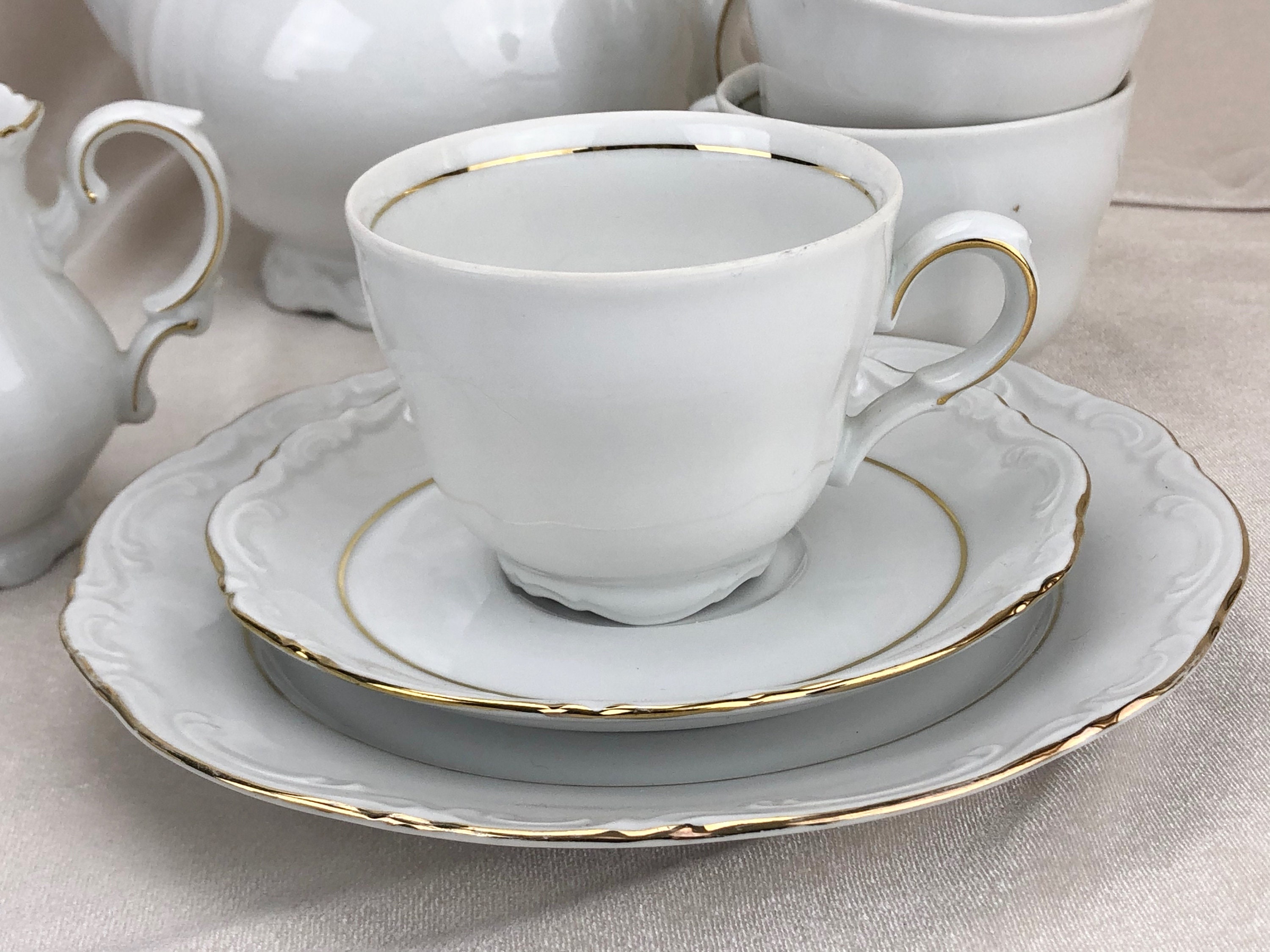 Tea Service Vintage From Germany by Mitterteich - Etsy