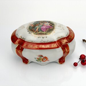Vintage European Jewelry Box Made in the Mid 20th Century - Etsy