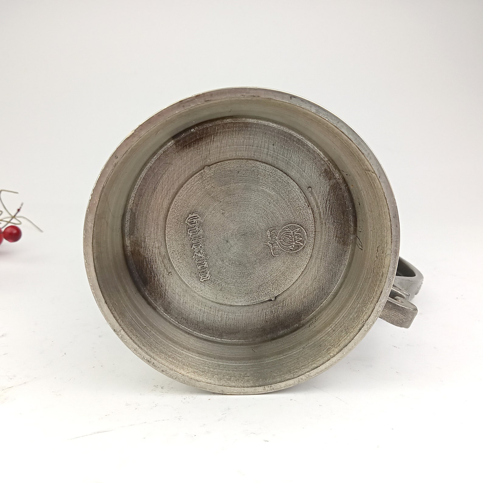 Vintage Pewter Collectible Small Beer Mug by RB-VOGEL Germany - Etsy