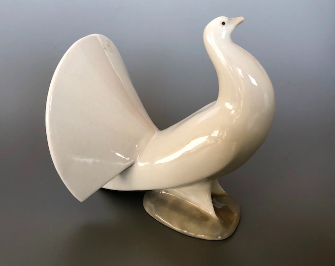 Vintage Bird Statue Made in Spain, Spanish Vintage Bird Figurine, Home ...