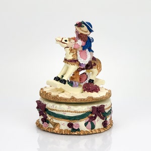 Porcelain Vintage Music Box From Regency Fine Arts - Etsy