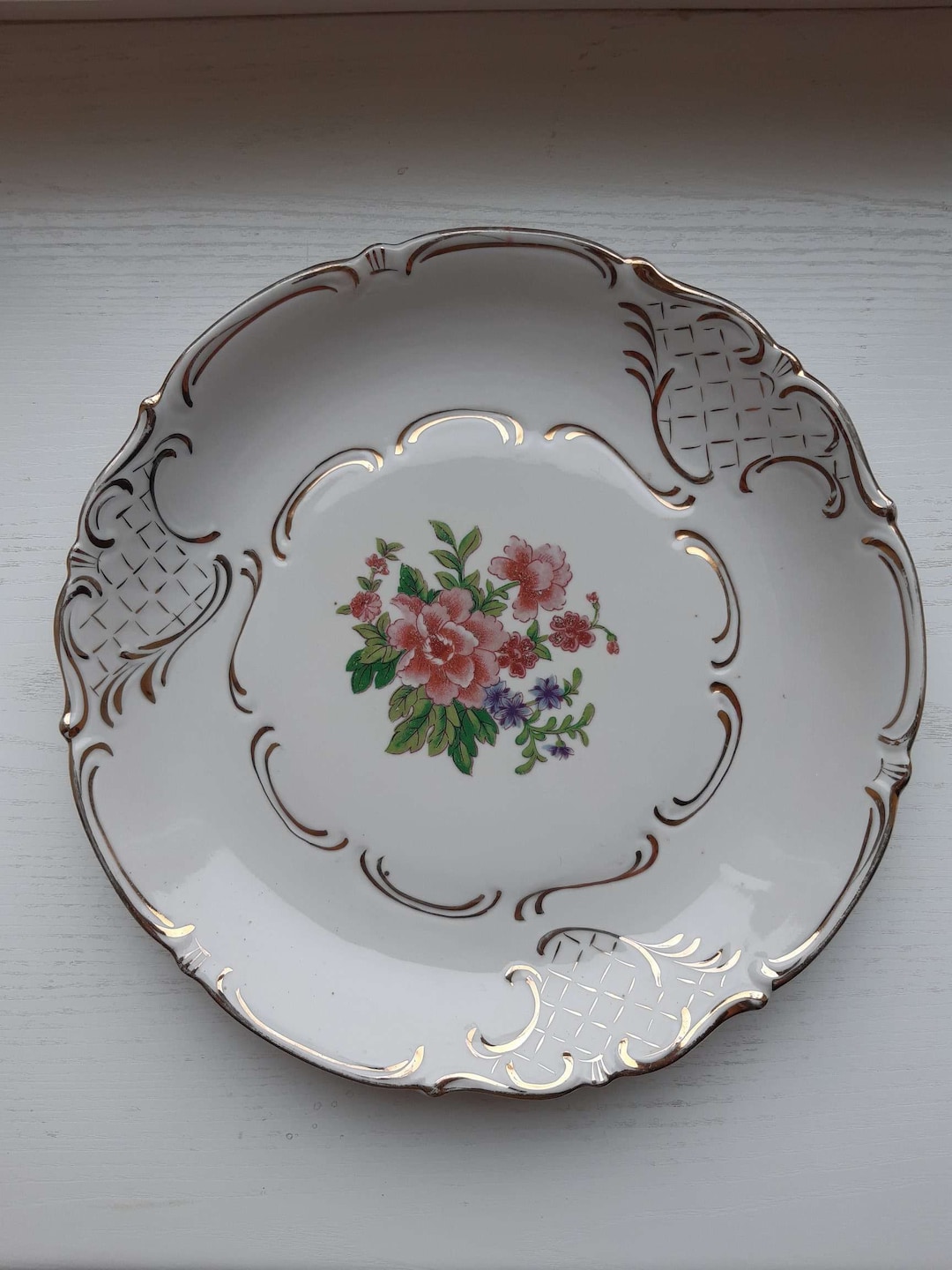 Big Decorative Plate. Made in Riga, RFF - Etsy UK