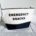 Emergency Snack Bag, Travel Accessories, Funny Mothers Day Present ...