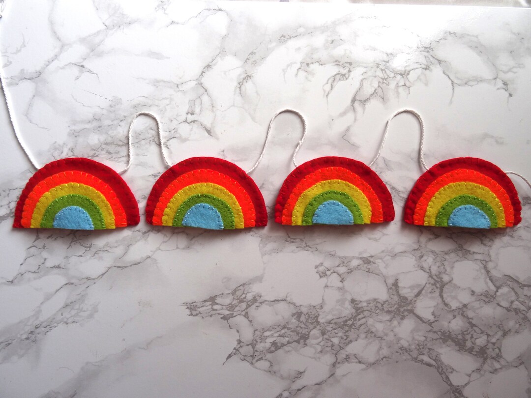 Charity Rainbow Garland Raising Money for Refugees in Gaza, Pride Party ...