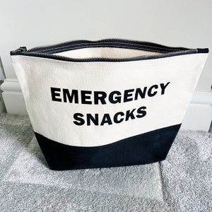 Emergency Snack Bag, Travel Accessories, Funny Mothers Day Present ...