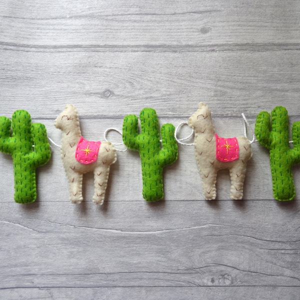 Llama Garland - Etsy