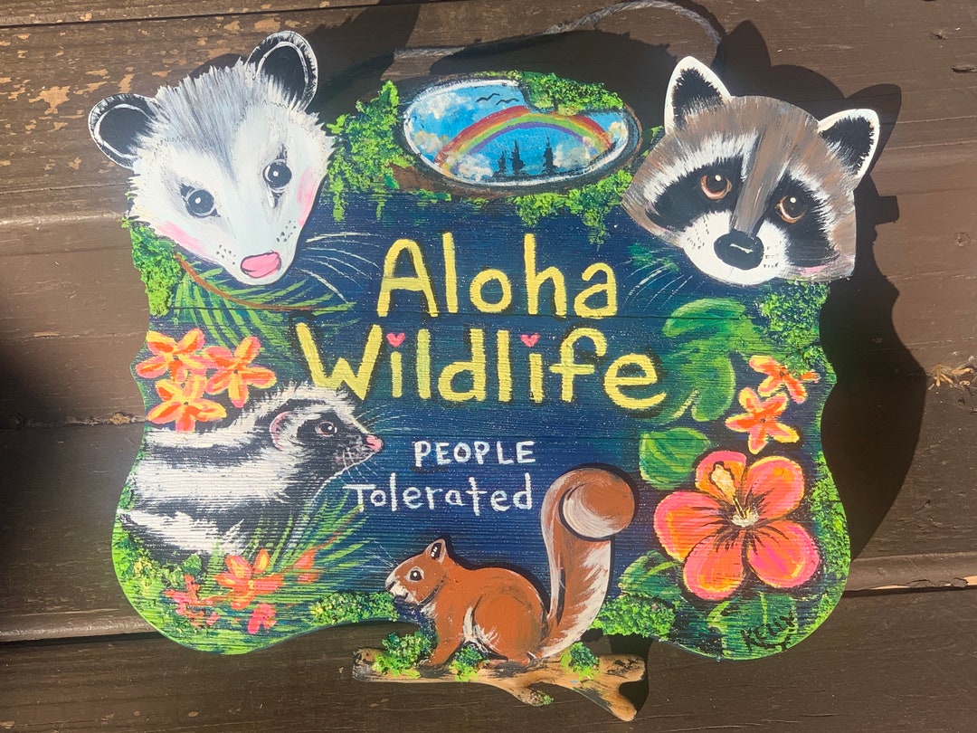 Custom Wildlife Sign - Etsy