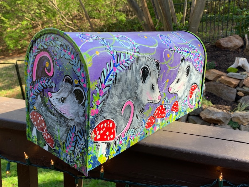 Opossum Mailbox - Etsy