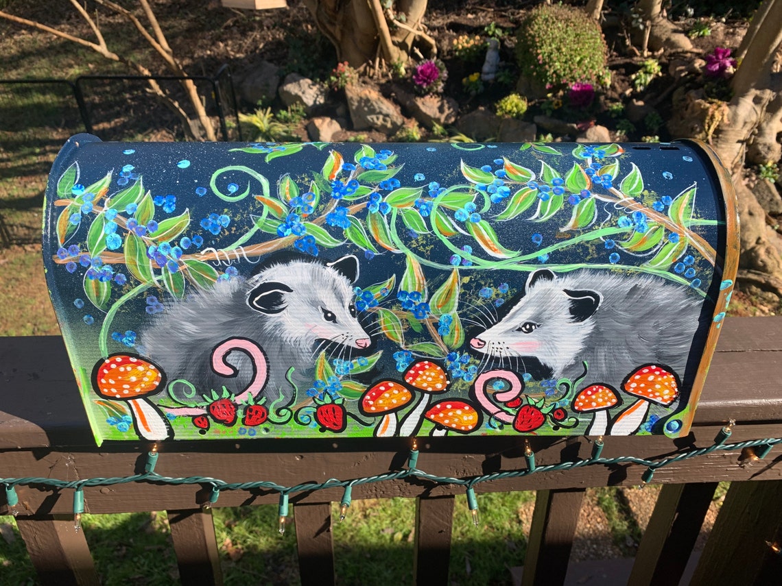 Opossum Mailbox - Etsy