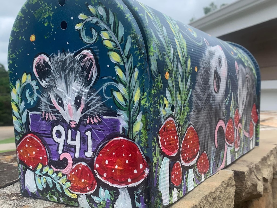 Opossum Mailbox - Etsy