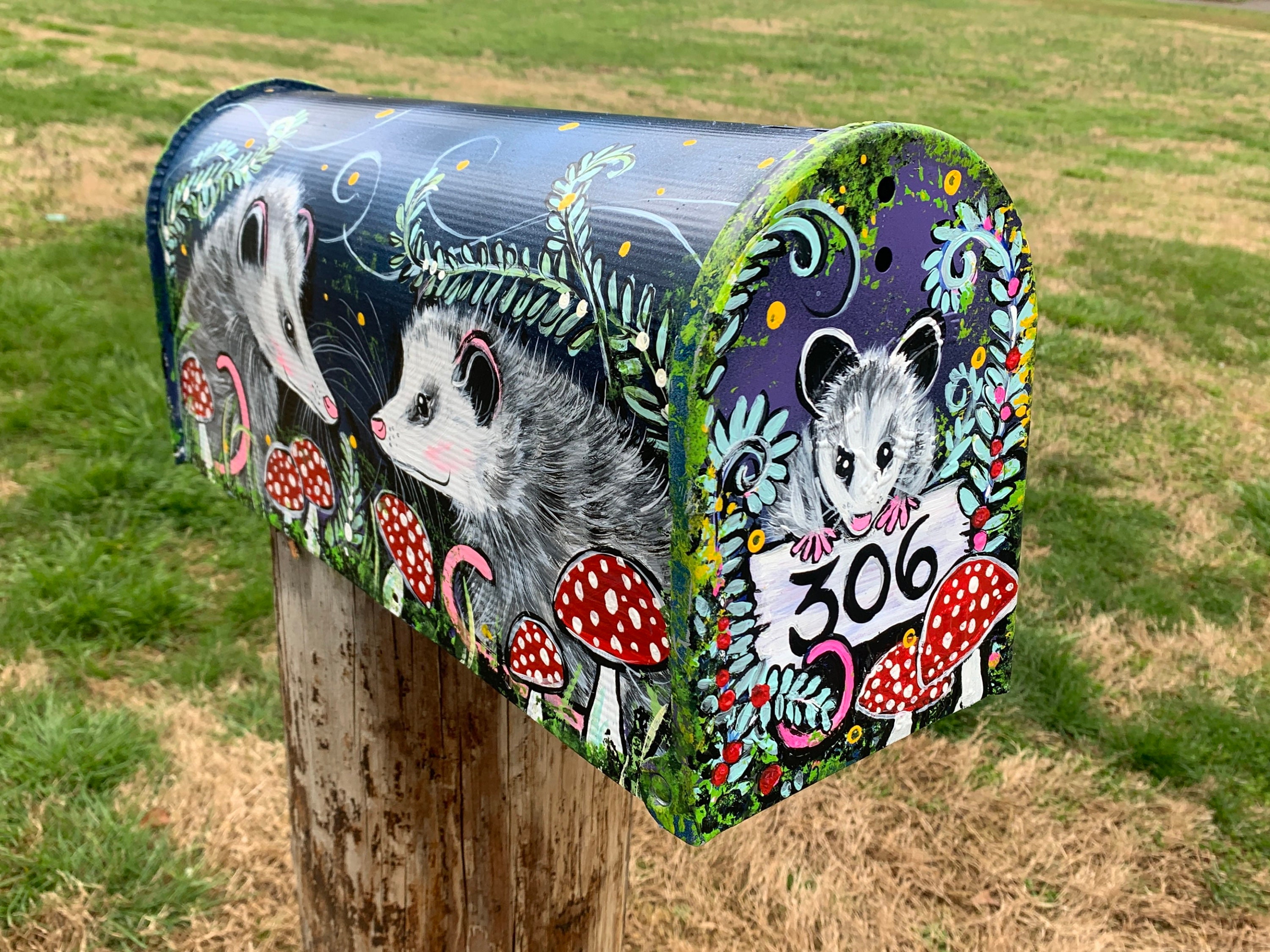 Opossum Mailbox - Etsy