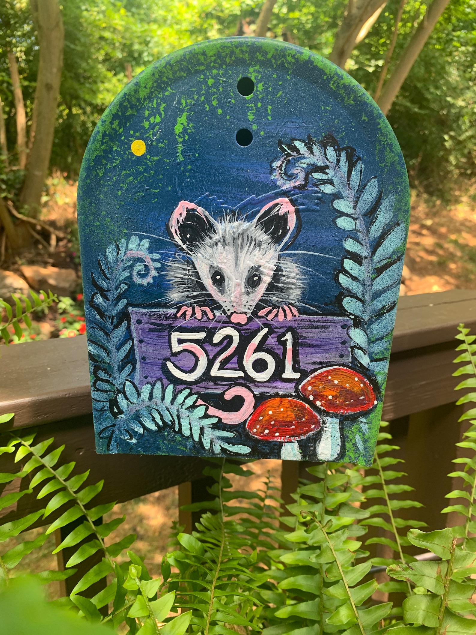 Opossum Mailbox - Etsy