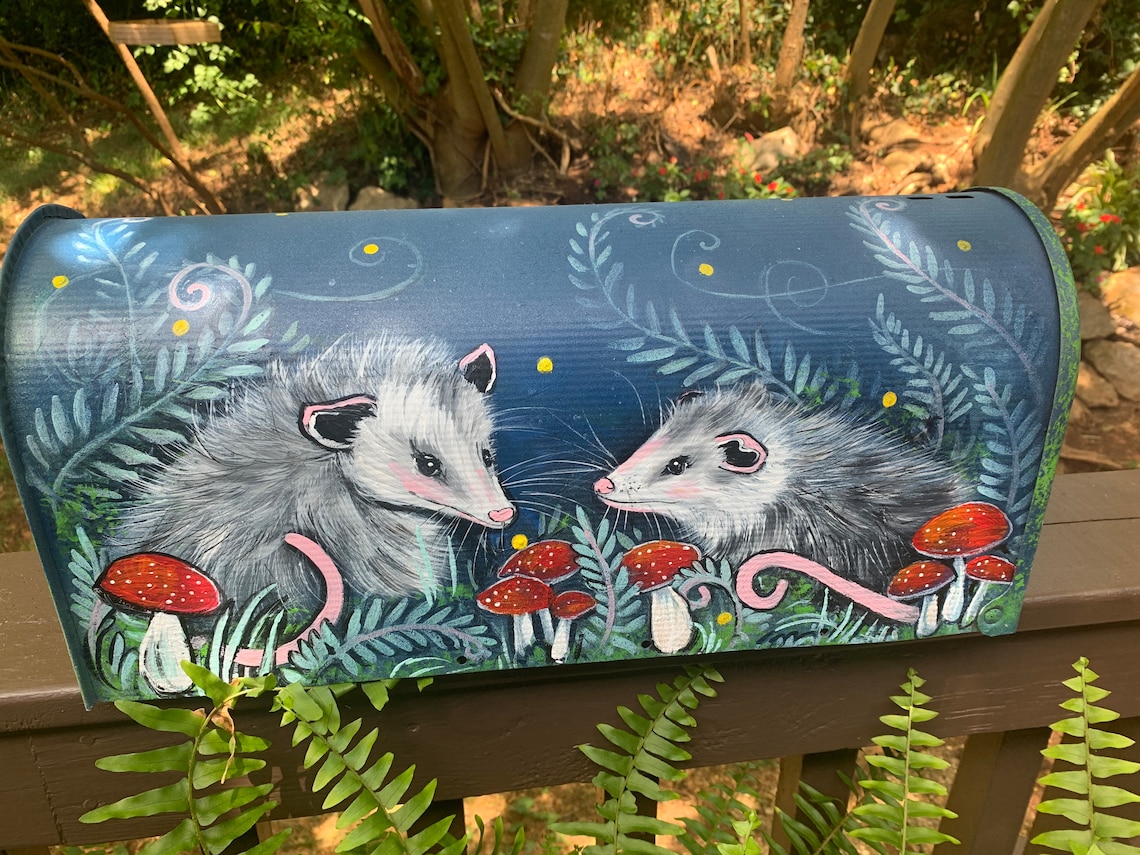 Opossum Mailbox - Etsy