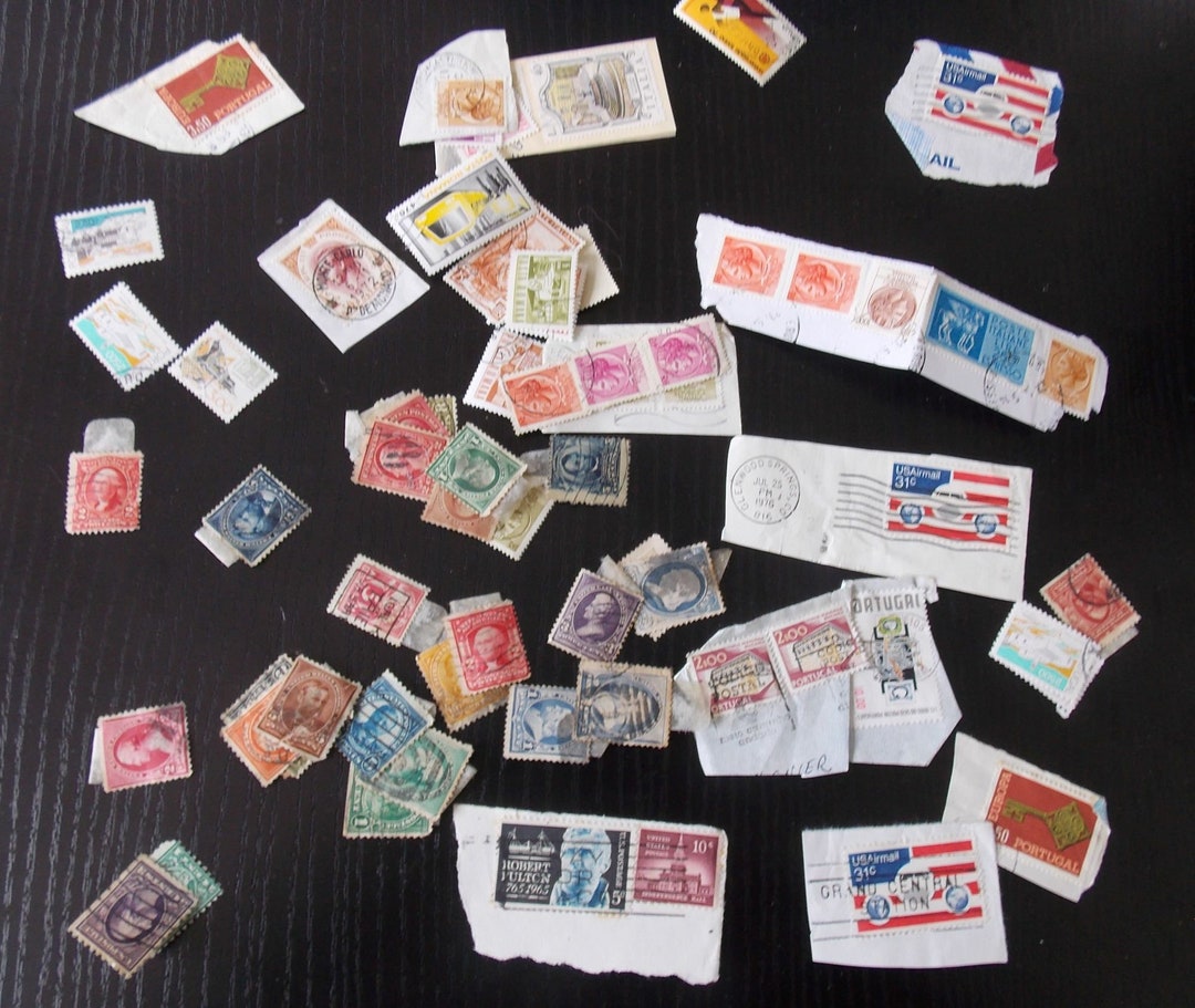 Collectible POSTAGE STAMPS LOT in Bulk Lot 3 - Etsy