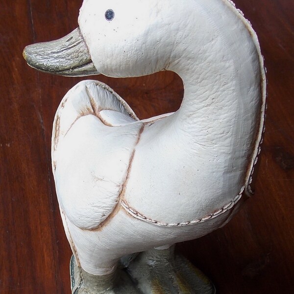 Resin Goose Figurine - Etsy