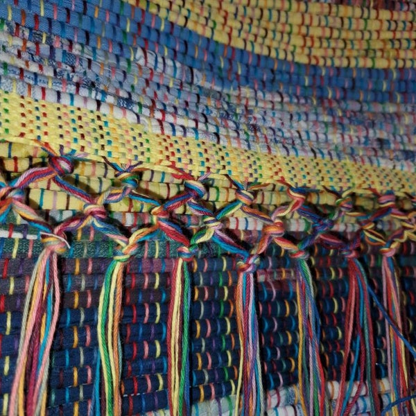 Loom Woven Rag Rugs - Etsy