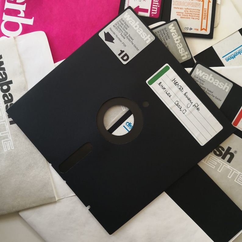 RARE Very 1st Computer Floppy Disk 8 Vintage - Etsy UK