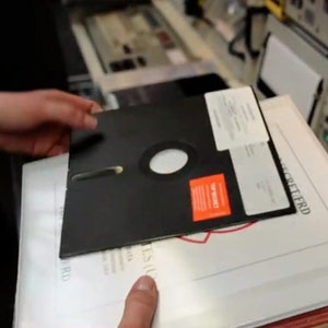 RARE Very 1st Computer Floppy Disk 8 Vintage - Etsy UK