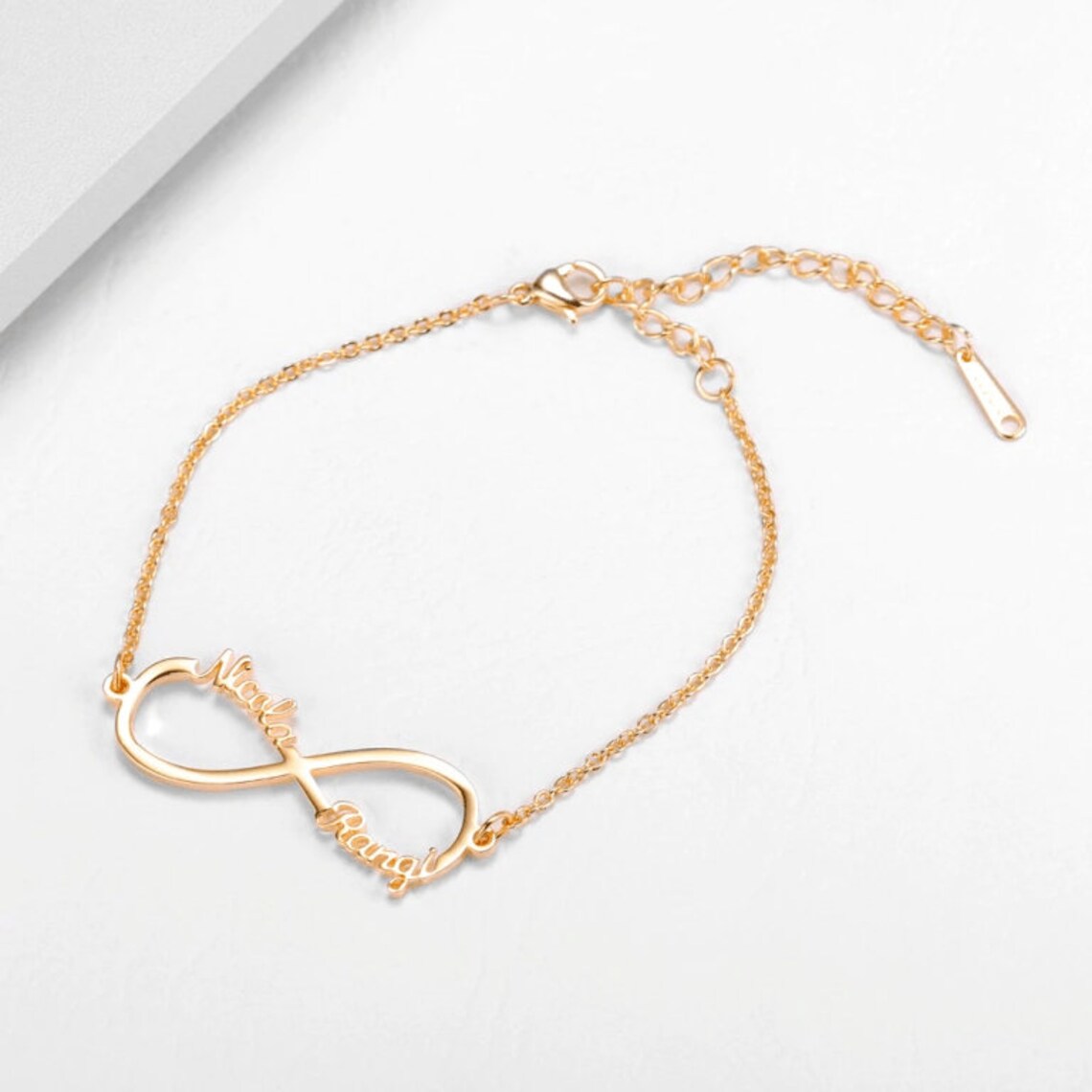 Personalized Infinity Bracelet by Beceff® 4 Names Bracelet | Etsy