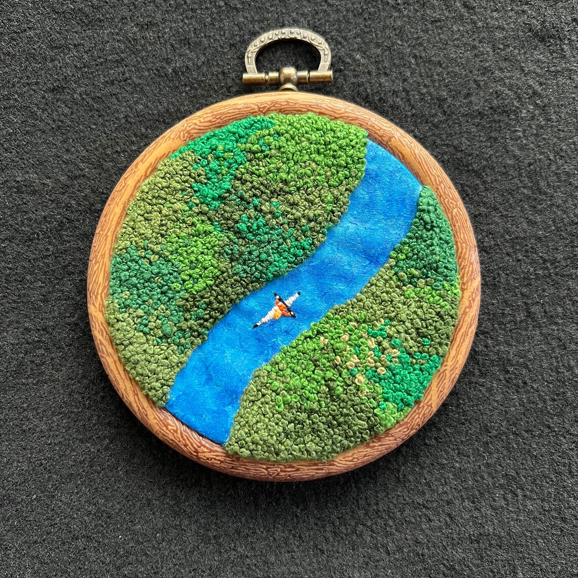 River Kayaking Hand Embroidery Design by Beceff® 4 - Etsy UK