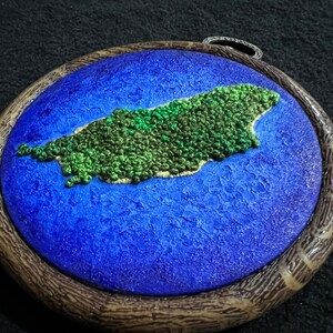 Isle of Man Island Map Hand Embroidery Design by Beceff® • 4" (10cm ...