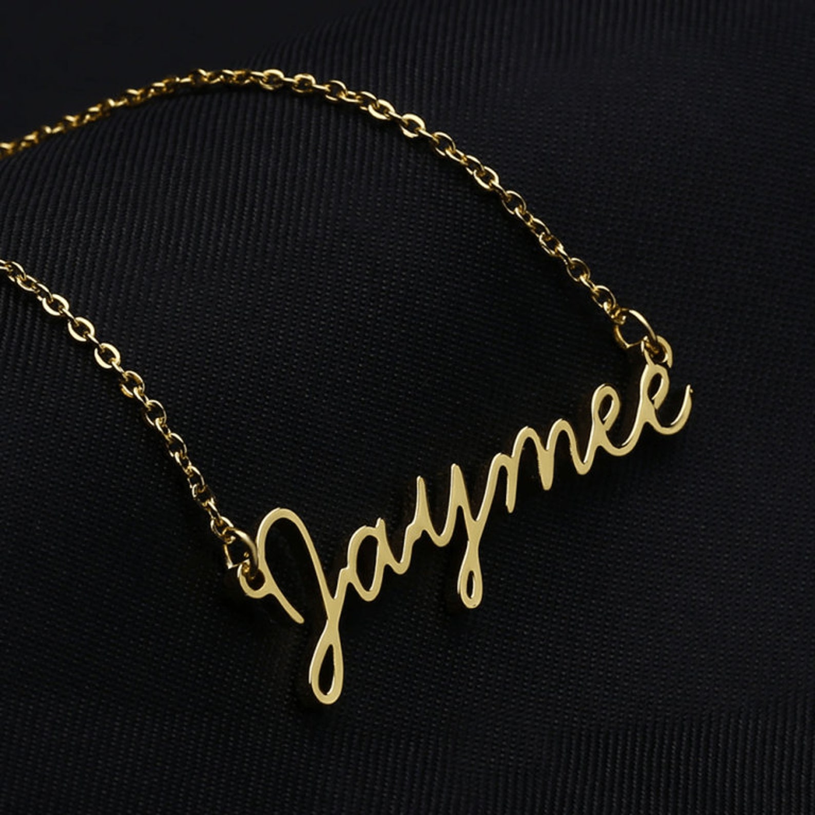 Personalized Cursive Name Necklace by Beceff® Handwritten - Etsy