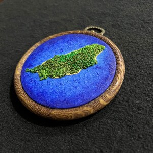 Isle of Man Island Map Hand Embroidery Design by Beceff® • 4" (10cm ...