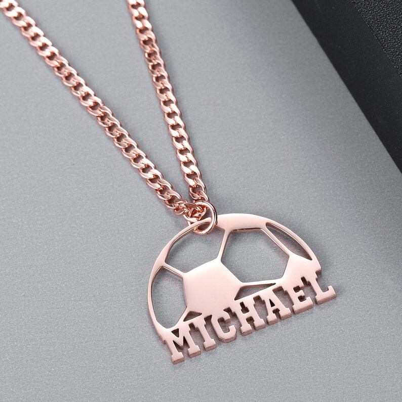 Custom Soccer Name Necklace by Beceff® • FIFA, Football Custom Name ...