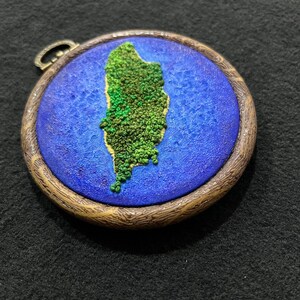 Isle of Man Island Map Hand Embroidery Design by Beceff® • 4" (10cm ...