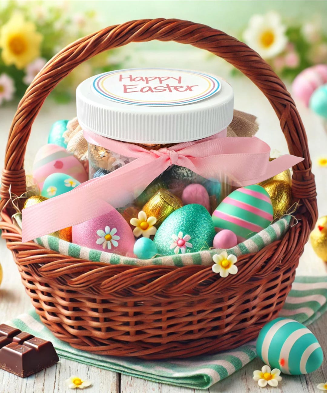 Easter Gift, Easter Party Favors, Basket Filler, Pre-filled Easter Gift ...