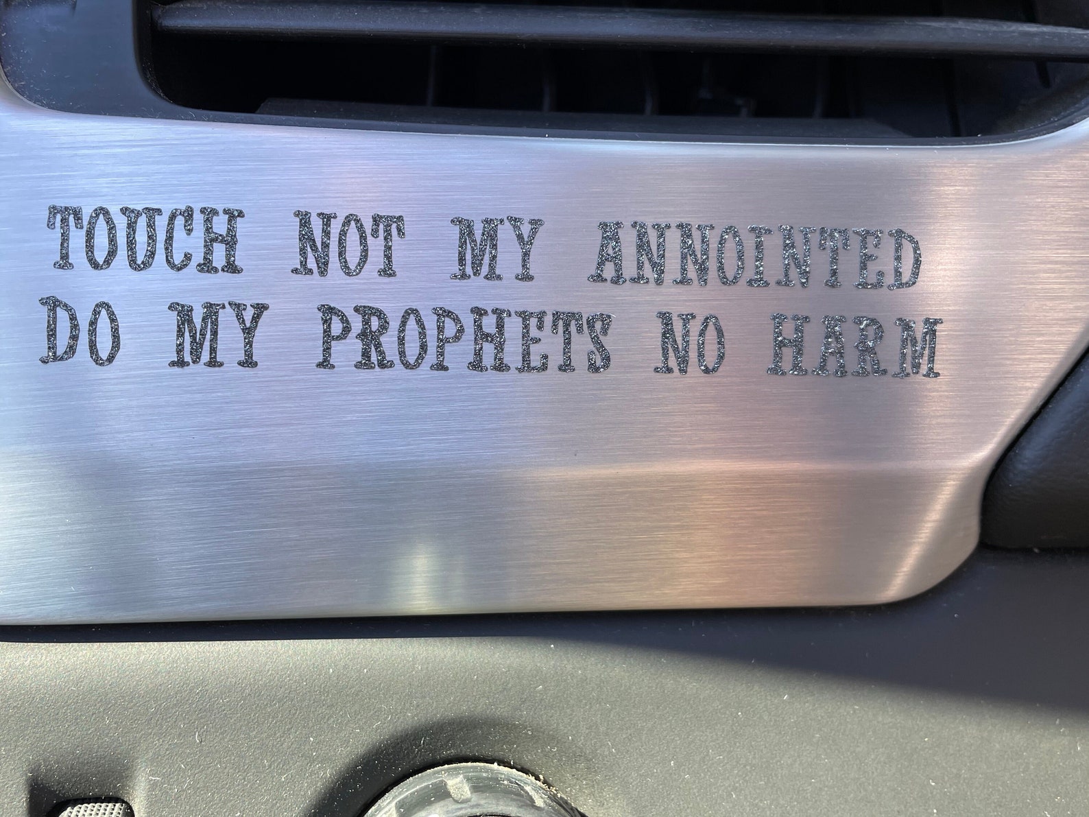 Touch Not My Anointed Vinyl Decal - Etsy