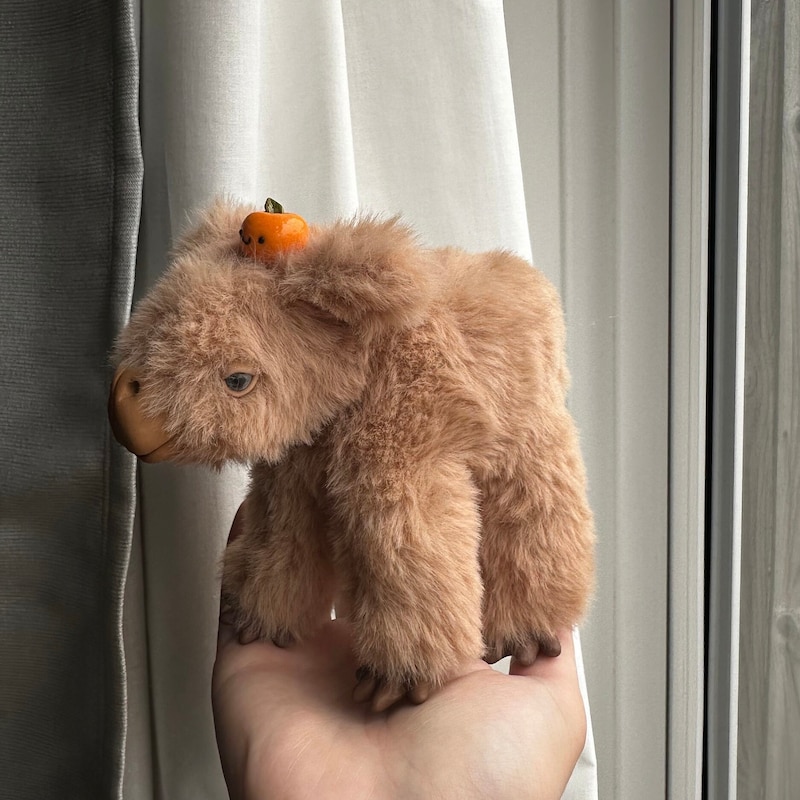Capybara Teddy - Etsy UK