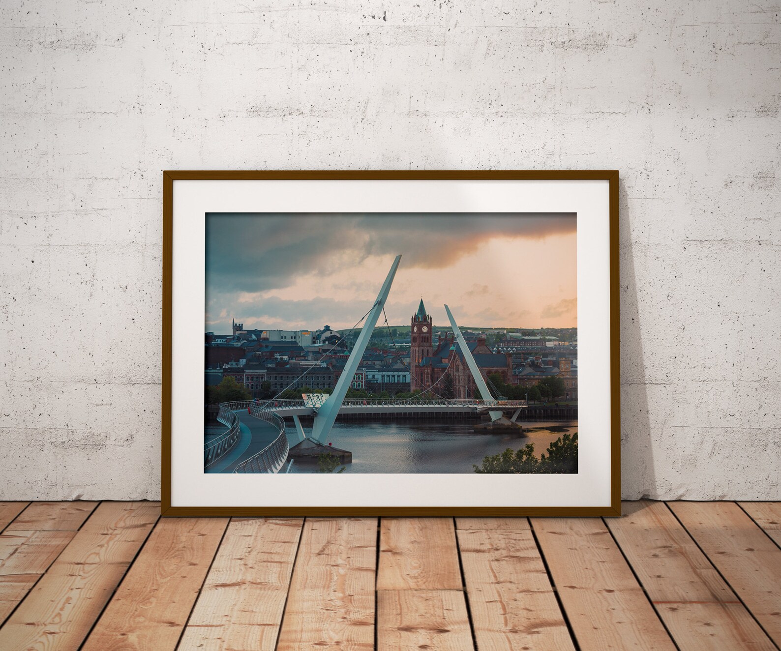 Peace Bridge Derry Derry Photos Derry Prints - Etsy UK
