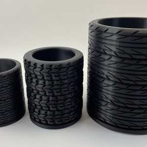 Original Tire Pot // A Stack of Tires Flower Planter That Looks Like a ...