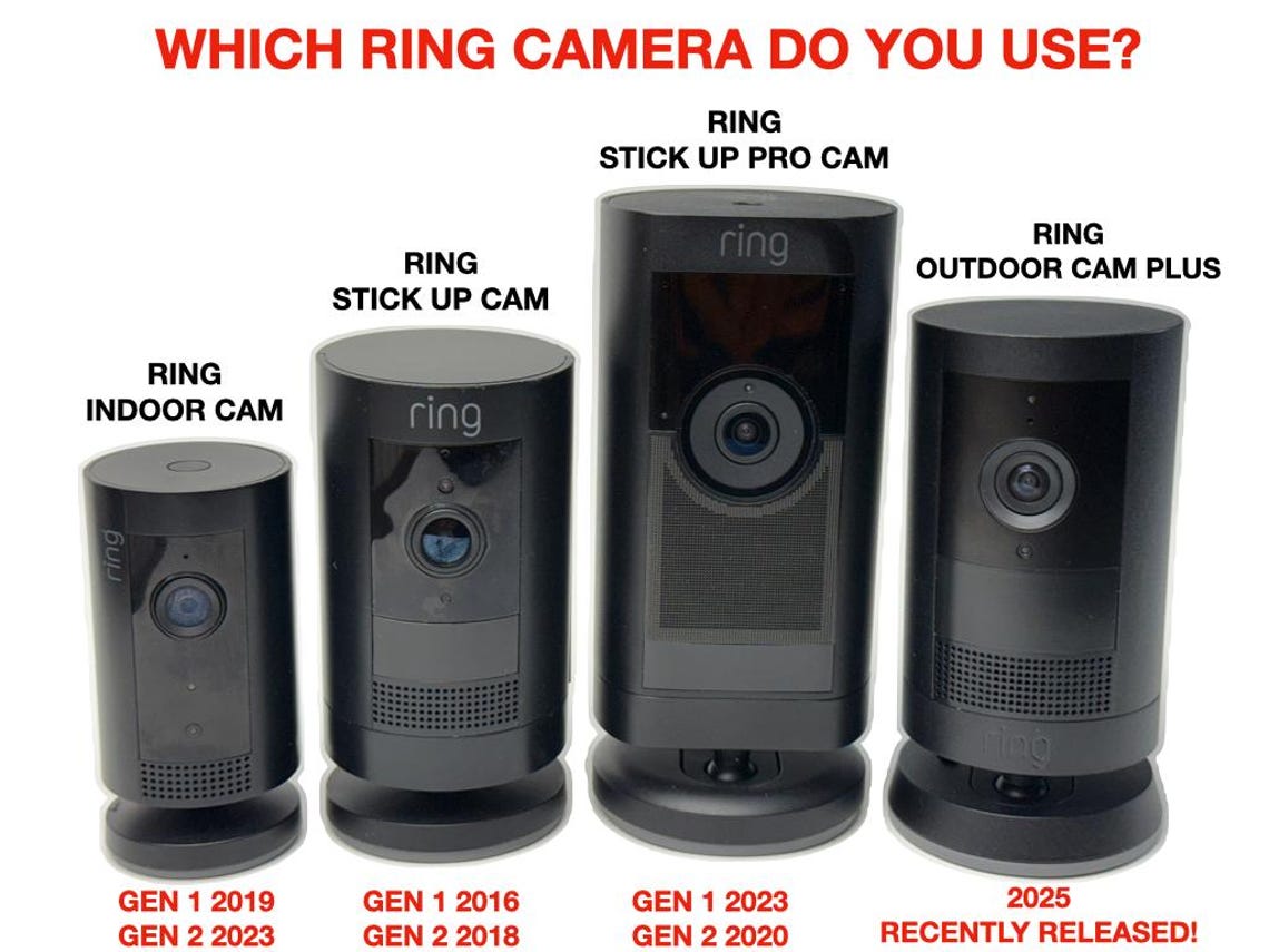 RING Indoor Cam Sentry // an Adjustable Glass Mount With Weather ...