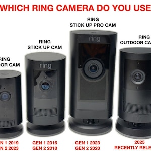 RING Indoor Cam Sentry // an Adjustable Glass Mount With Weather ...