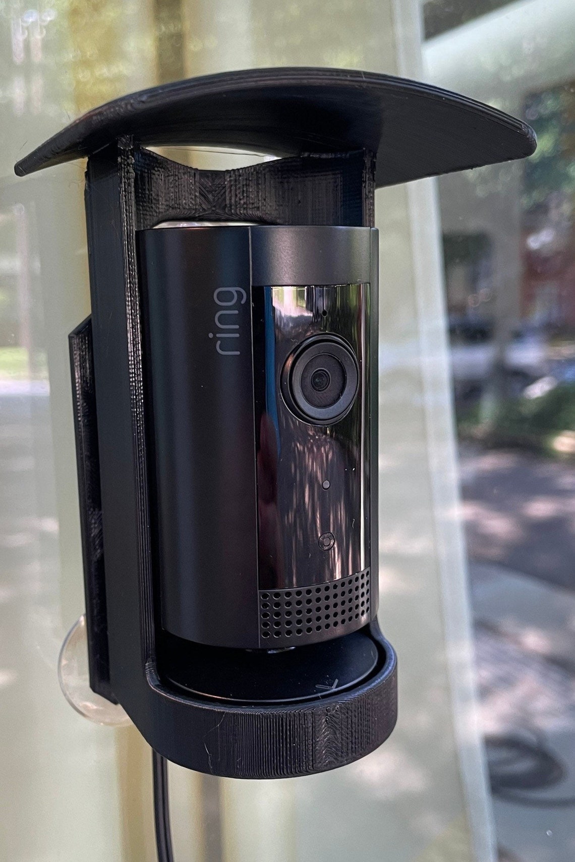 RING Indoor Cam Sentry // an Adjustable Glass Mount With Weather ...