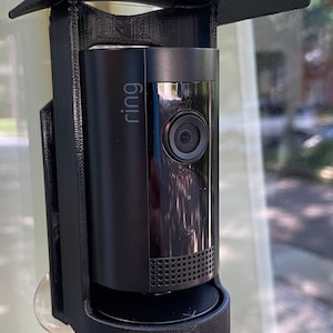 RING Indoor Cam Sentry // an Adjustable Glass Mount With Weather ...