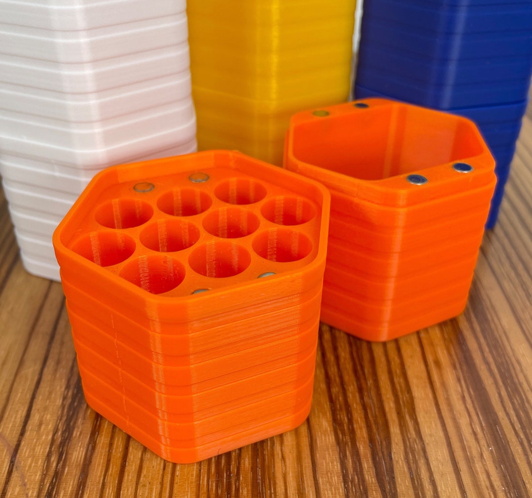 Honeycomb // A Storage and Travel Container for up to 10 Cartridges - Etsy