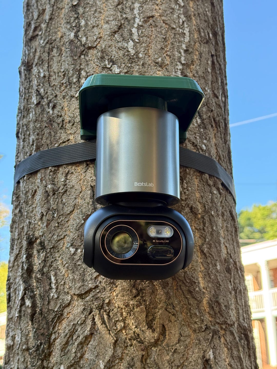 BOTS LAB Outdoor Camera Mount for Trees // Weather Protection and Solar ...