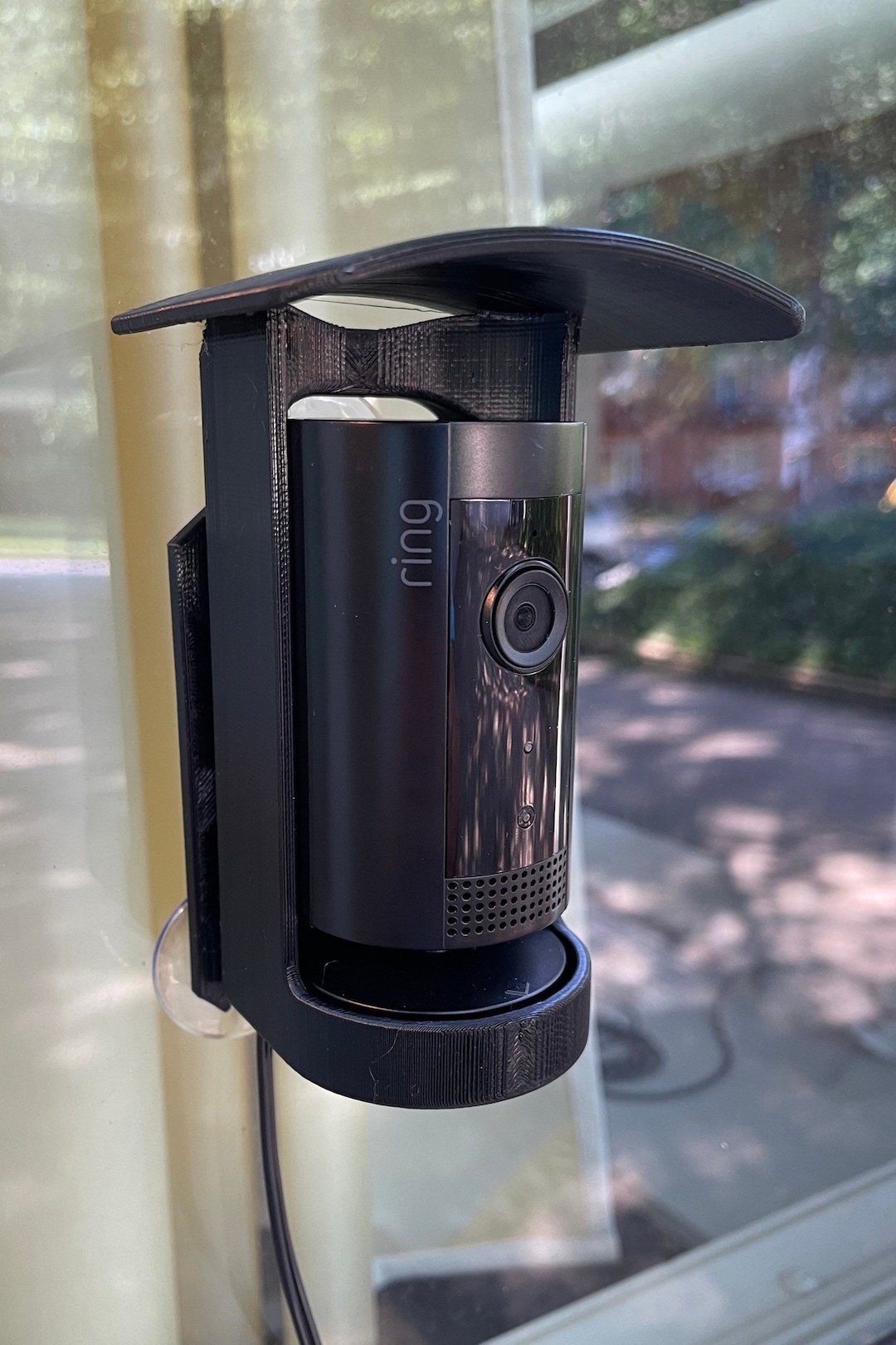 RING Indoor Cam Sentry // an Adjustable Glass Mount With Weather ...