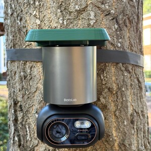 BOTS LAB Outdoor Camera Mount for Trees // Weather Protection and Solar ...