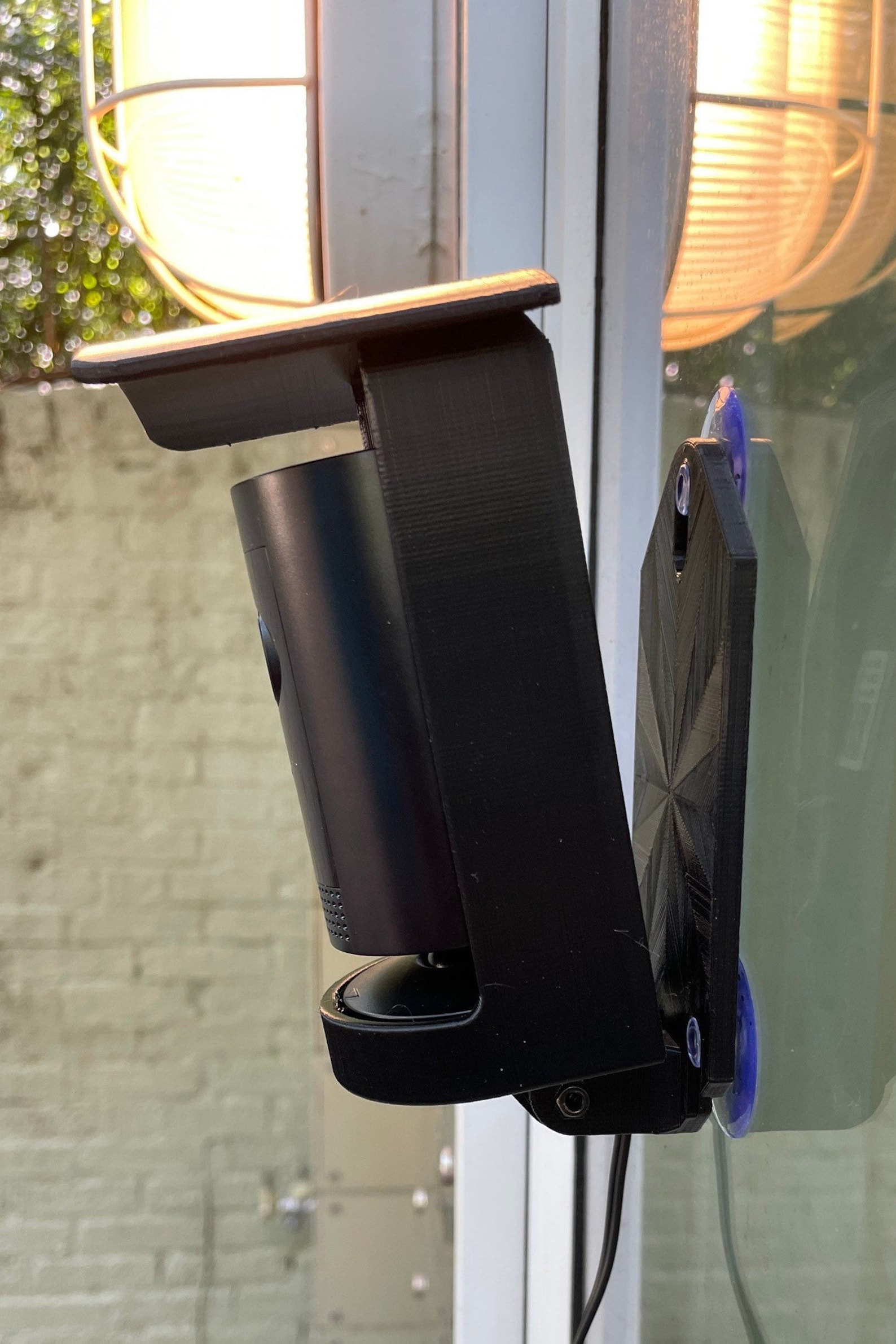 RING Indoor Cam Sentry // an Adjustable Glass Mount With Weather ...