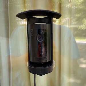 RING Indoor Cam Sentry // an Adjustable Glass Mount With Weather ...
