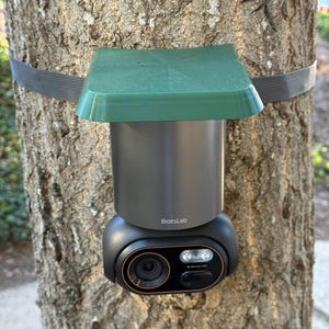 BOTS LAB Outdoor Camera Mount for Trees // Weather Protection and Solar ...