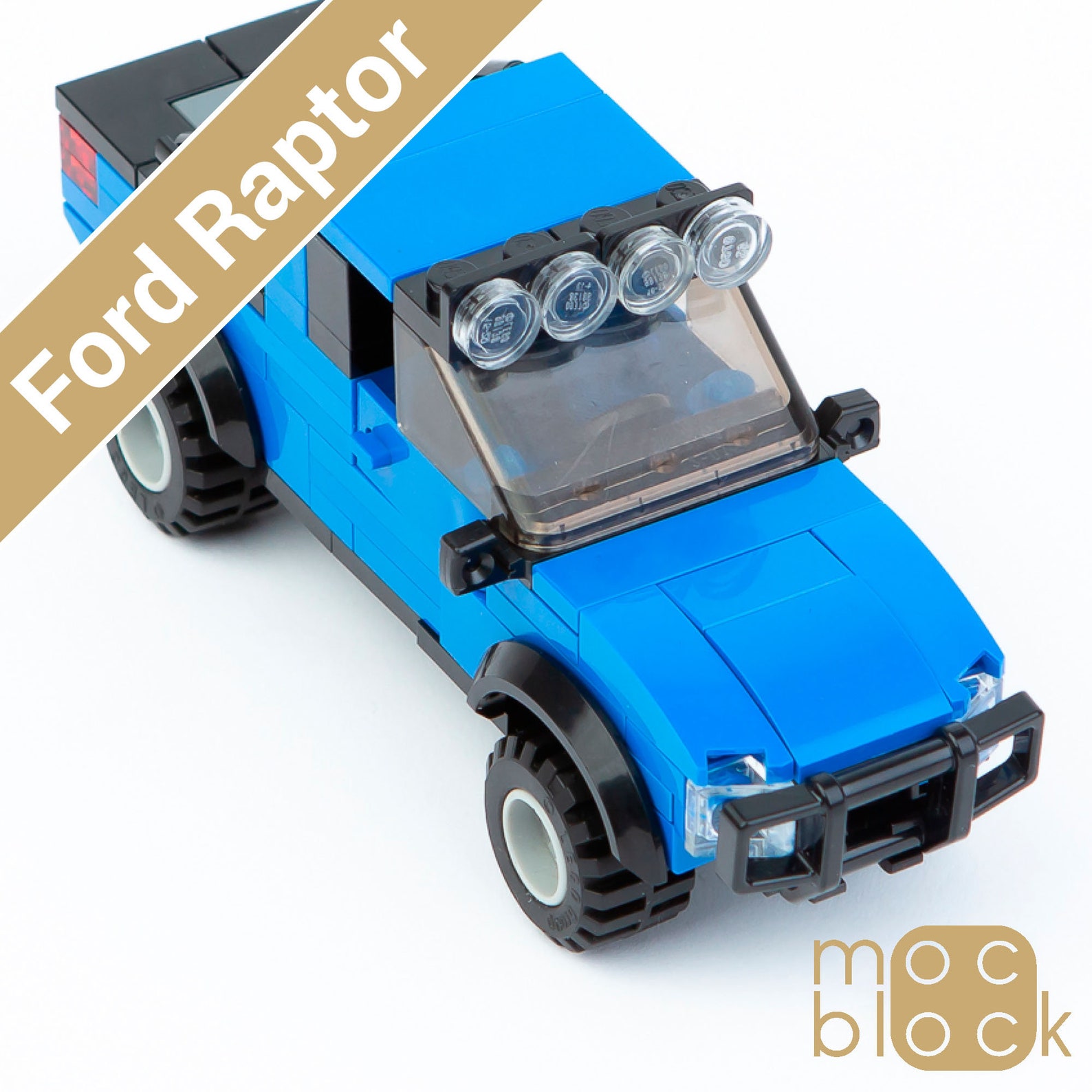 Complete MOC Set | Original LEGO® Parts | Ford Raptor Prerunner ...
